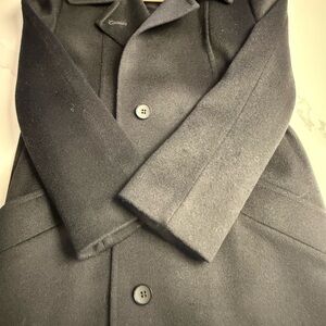 Charles Klein | Jackets & Coats | Charles Klein 0 Black Wool Coat ...